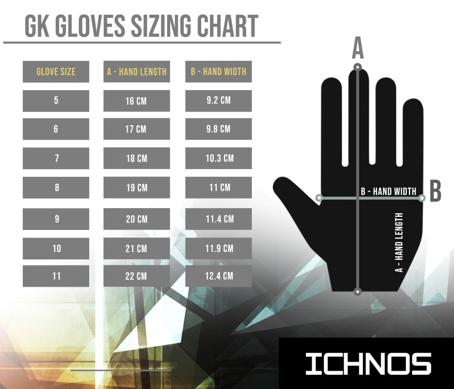 ICHNOS Defract Pro Goalkeeper Gloves - Agility & Strength – ICHNOS SPORTS